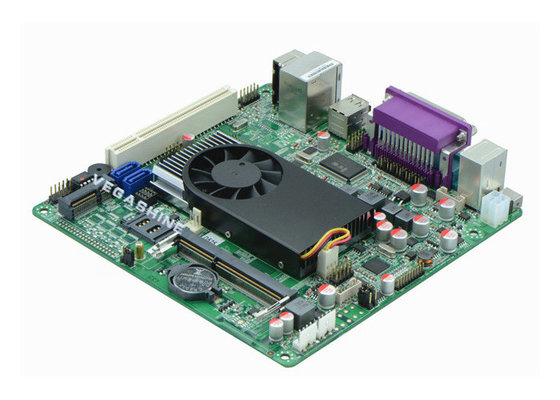 5 COM , 8 USB Mini Itx Industrial PC Motherboard Atom D525 Processor support VGA , LVDS supplier