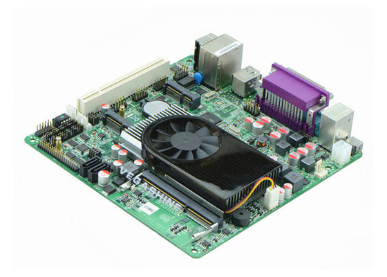 Low Power Atom D2550 Mini ITX Industrial Motherboard with 6 serial port supplier
