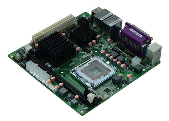 10 COM , 2 LAN , 8 USB2.0 Mini ITX Industrial Motherboard Intel LGA775 G41 CPU supplier