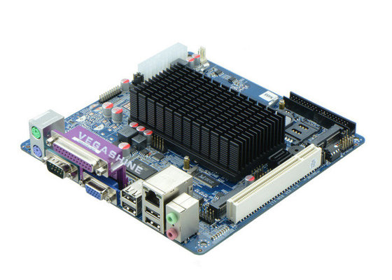 Atom N455 Processor Industrial Mini Itx Motherboard Mini-PCIE support WIFI / 3G supplier