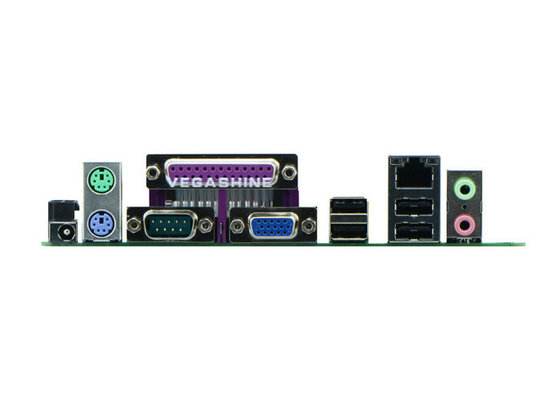 Atom N455 Processor 2 COM Mini Itx Industrial Motherboard  DC Power Supply supplier