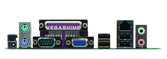 Atom N2800 CPU Fanless Embedded Mini ITX motherboard 6 COM ,8 USB2.0 industrial mainboard supplier