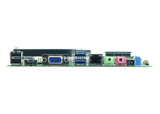 Onboard Intel® Celeron 1037U processor super thin Industrial PC Motherboard DC power supply supplier
