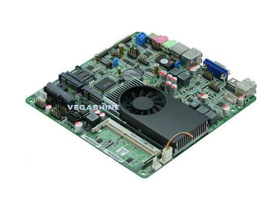 Onboard Intel® Celeron 1037U processor super thin Industrial PC Motherboard DC power supply supplier