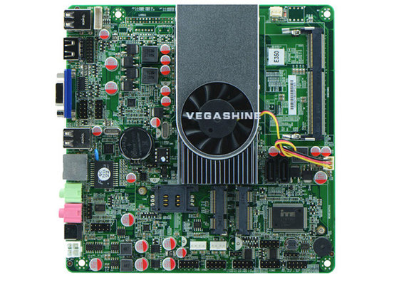 Onboard AMD E450 dual core Processor super slim all in one pc mainboard 1080p HD display supplier