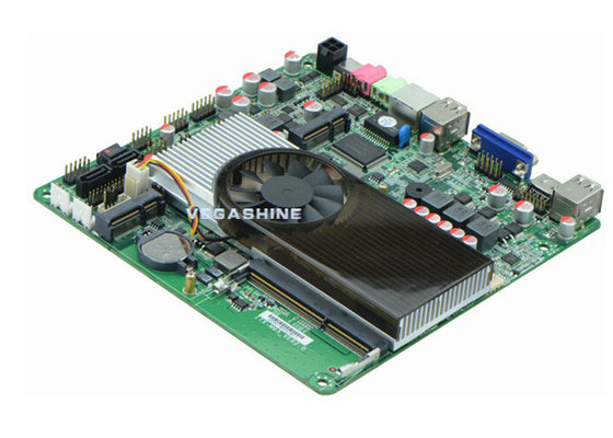 2 serial port Mini ITX Embedded All In One Motherboard AMD N550 Dual-Core CPU supplier