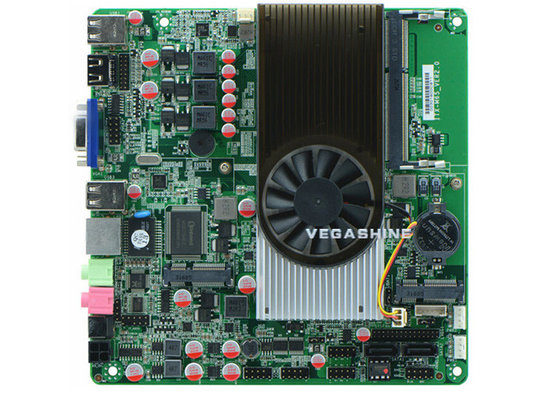 2 serial port Mini ITX Embedded All In One Motherboard AMD N550 Dual-Core CPU supplier