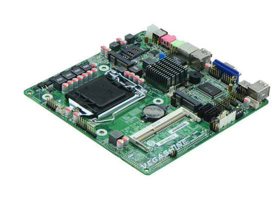 Support LGA1155 CPU all in one computer Motherboard 2COM , 9USB2.0 DC in power supplier