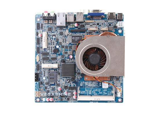 Discrete GPU 2 COM MINI-ITX industrial Motherboard With Celeron® 1037U CPU supplier