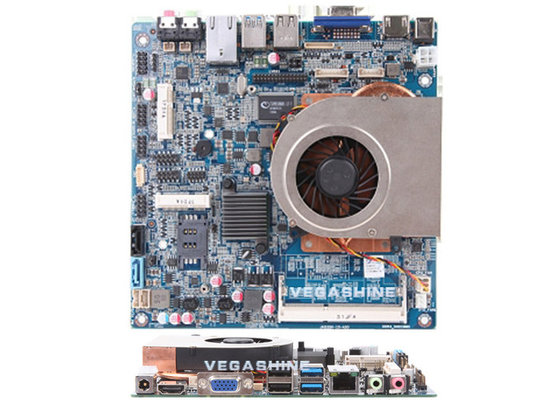 Discrete GPU 2 COM MINI-ITX industrial Motherboard With Celeron® 1037U CPU supplier