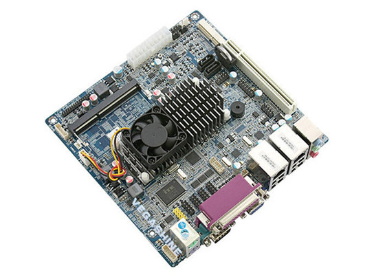 Atom™  D2550 CPU 6 COM , 2 LAN Embedded Mini-Itx Motherboard For Industrial PC supplier