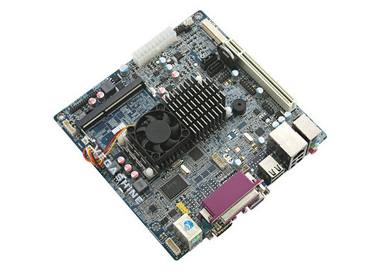 ATOM D2550 with Mini-PCIE Industrial Motherboard Support VGA / LVDS Display Output supplier