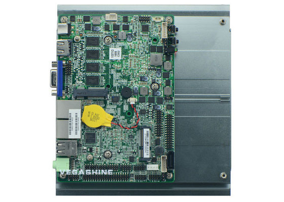 3.5 inch Fanless Embedded Motherboard dual gigabit LAN ,dual 24bit LVDS  DC power supply supplier