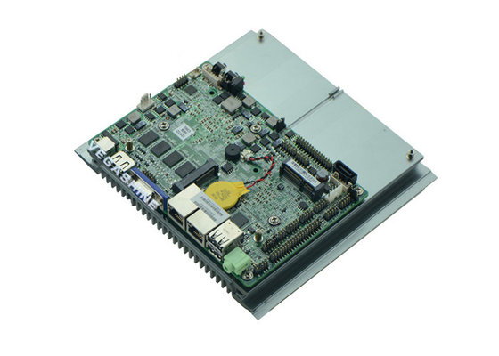 Fanless 3.5 inch 6 COM , 6 USB Embedded Motherboard integrated 4GB DDR3 with WIFI / 3G supplier