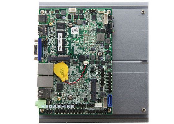 Onboard Intel® i3 CPU 3.5 inch 6 COM Fanless industrial Embedded mainboard support 1080p display supplier