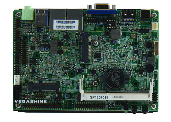 Dual Gigabit LAN EPIC 3.5 inch 6 COM Fanless Embedded Motherboard Support Wake-on-LAN / PXE supplier