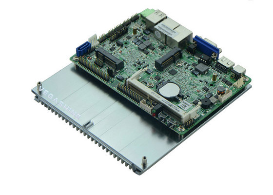 Atom Dual Core N2800 CPU 3.5 inch 6 COM  Embedded Motherboard Support VGA / HDMI / LVDS supplier