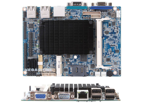 Atom N2600 CPU 3.5" Embedded mainboard For Industrial PC support 24bit Dual Channel LVDS supplier