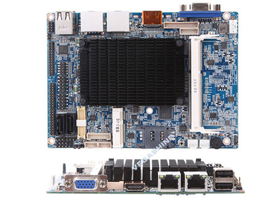Dual Channel 24bit LVDS Intel Atom™ N2800 CPU ,3.5"  fanless EPIC  Embedded Motherboard supplier