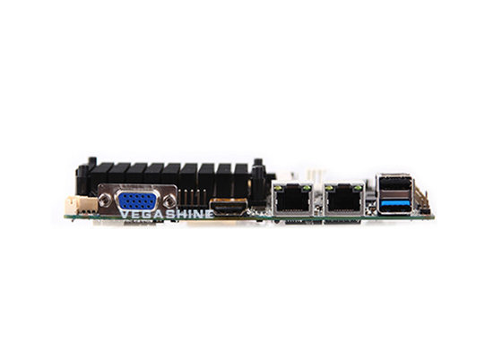Dual Core N2807 CPU dual LAN Fanless 3.5" Embedded mainboard Support 1080P display supplier