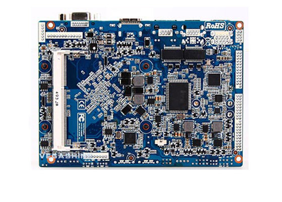 Dual Core N2807 CPU dual LAN Fanless 3.5" Embedded mainboard Support 1080P display supplier