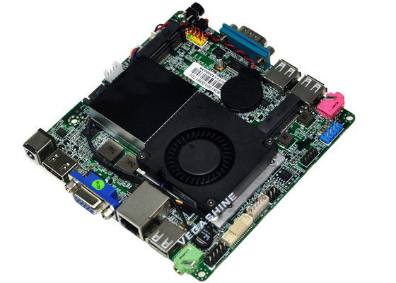 Low Power Celeron 1037U Nano PC Motherboard with SATA 3.0 Support VGA / HDMI / LVDS supplier