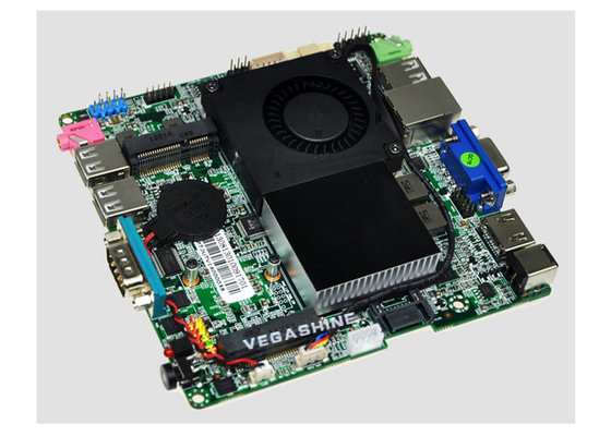 Low Power Celeron 1037U Nano PC Motherboard with SATA 3.0 Support VGA / HDMI / LVDS supplier