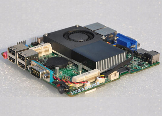 Dual Gigabit LAN Industrial nano Motherboard , Intel Celeron Processor 1037U supplier