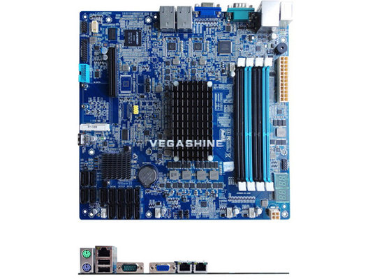 Avoton Soc C2550 CPU 4 SATA2.0 and 9 SATA3.0 NVR mainboard for surveillance server supplier