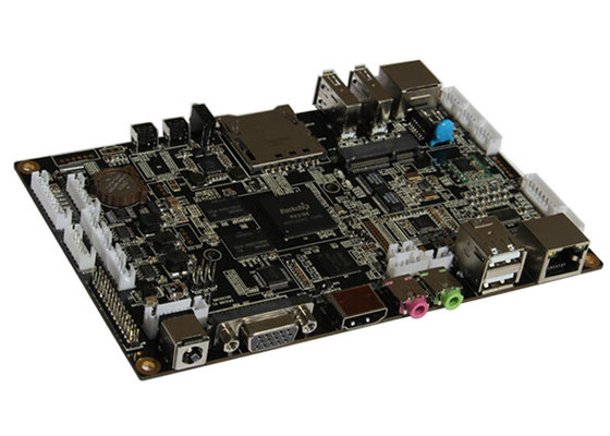 Dual Channel LVDS ARM Computer Motherboard With Rockchip RK3188 Processor supplier