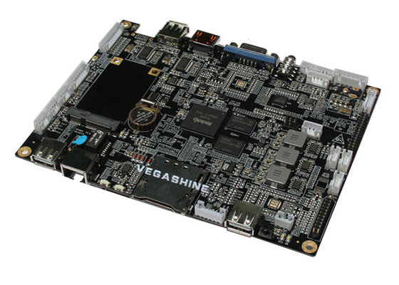 ARM Cortex-A9 Architecture CPU 3 TTL Motherboard For Industrial PC , DC Power Supply supplier