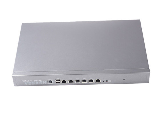 6 gigabit LAN Network Security Firewall Appliance Intel Atom D2550 soft router supplier