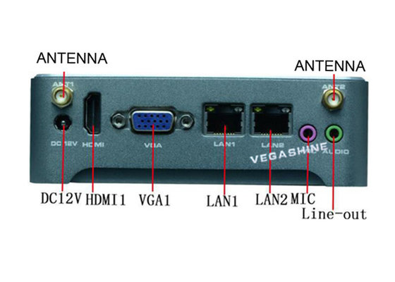 Haswell i5-4200U dual lan fanless pc firewall appliance with COM supplier