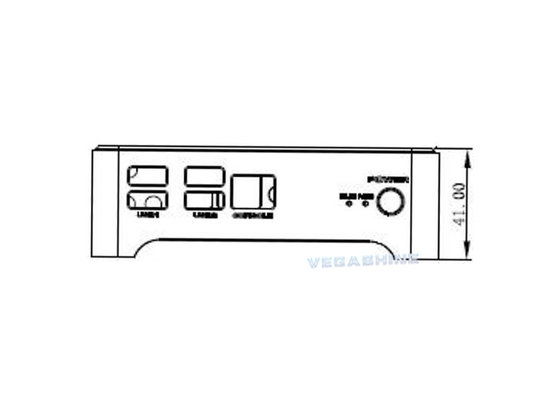 Haswell i5-4200U dual lan fanless pc firewall appliance with COM supplier