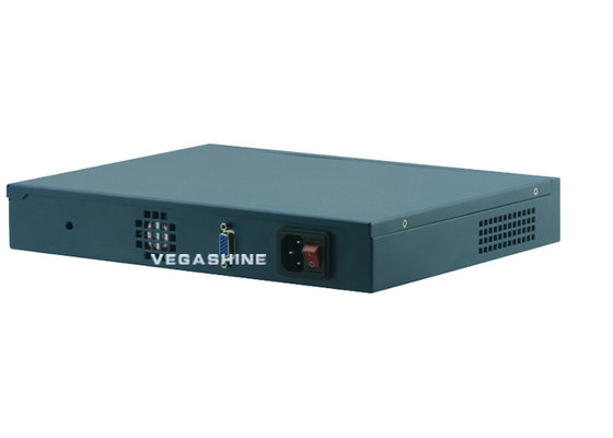 Atom D525 Desktop Mini chassis Networking security Firewall / Router with 4 ethernet LAN supplier