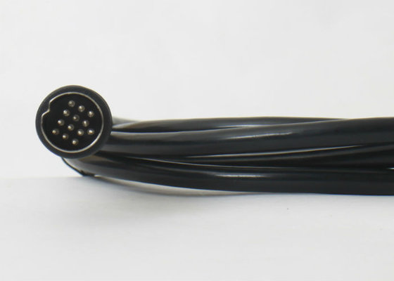 Plastic 13 Pin Din Cable With Connector For Car Video / Backup Camera Monitor