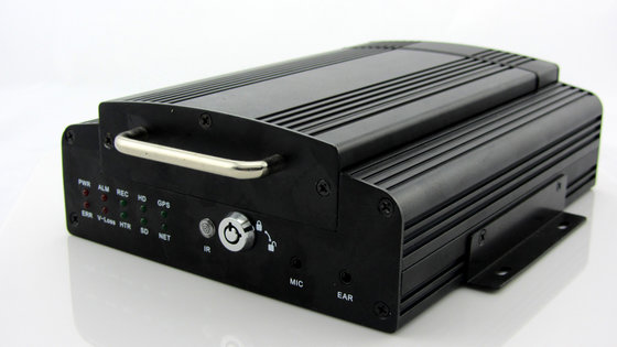 Waterproof HDD SD Card Mobile DVR For Vehicles Network Internet MDVR G-Sensor