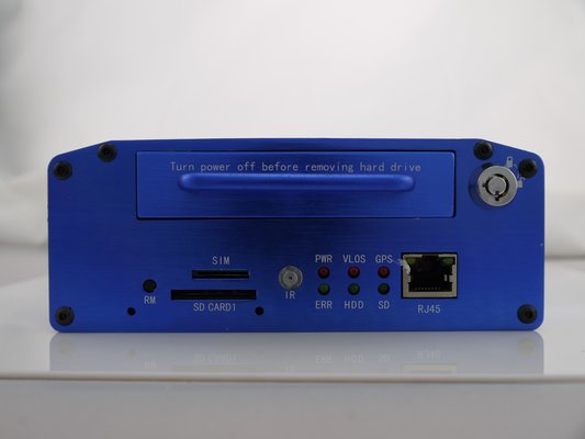 Industrial 4G GPRS GPS HDD Mobile DVR G-sensor , Mobile DVR For Vehicles