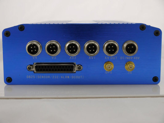 H.264 GPS Mobile Digital Video Recorder High-capacity SD Card , CCTV  Mobile DVR