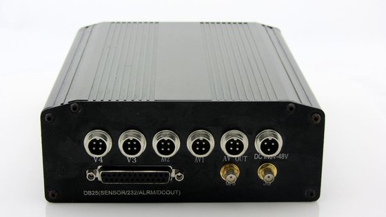 Security GPS HDD Mobile DVR  For Regular Vehicle 32G , 4 - Channel Mobile DVR
