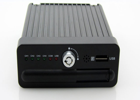 SD Card 3G H.264 Mobile DVR Standalone 6 - 48V , 4 channel mobile dvr