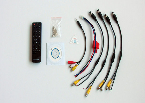 CCTV Double Card Wifi 3G Mobile DVR Real Time Support 12V DC , 5V DC