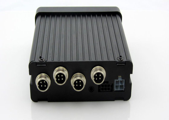 High Definition 3G Mobile DVR Hard Drive Recorder 4 Channel 64GB 12V , 24V