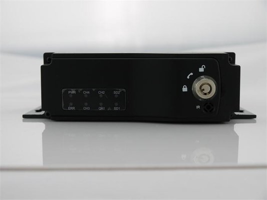 Industrial 3G Mini Mobile DVR 4 Channel For Vehicles GPS G-sensor