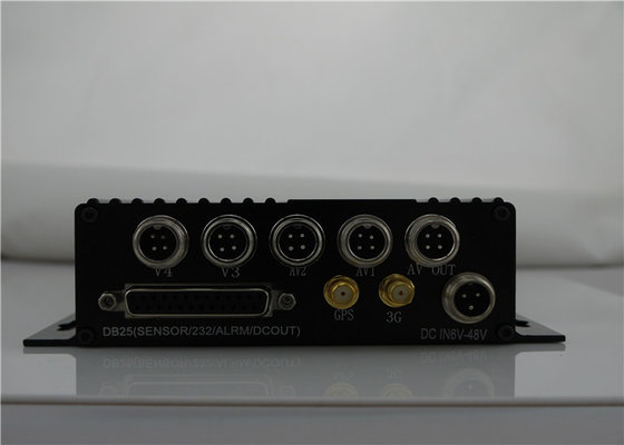 3G HD Wifi G-sensor 4 Channel Mobile DVR For Security CE , RoHS , FCC