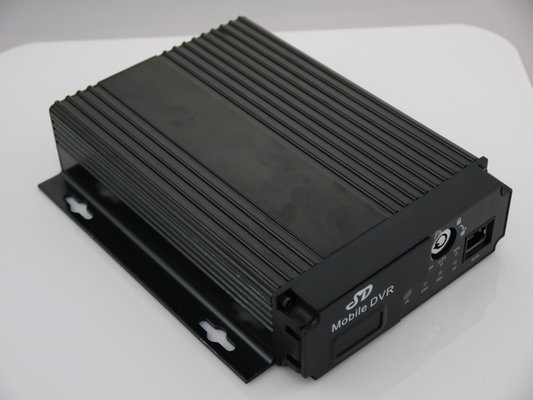 2 Input For Security SD Card 4 Channel Mobile DVR , GPS Mini 4 Channel Mobile DVR CE , RoHS , FCC