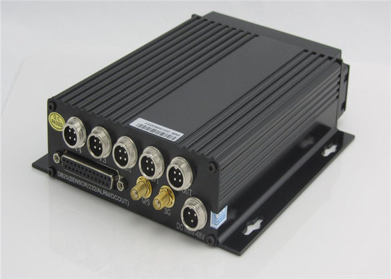 GPS SD And G-sensor Full Functions 4 Channel Mobile DVR Talkback PTZ 1 Channel / 4 Channel