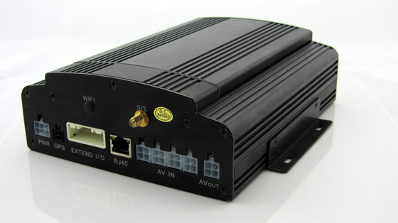 H.264 Portable Mobile DVR Recorder WIFI G-SENSOR And Hard Disk , Bus DVR