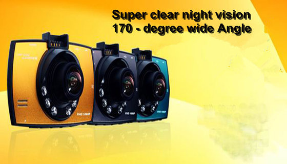 Motion detection car video camera recorder
