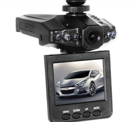Mini Vehicle Black Box DVR With Hard Drive 1.3M Megapixel HD CMOS Sensor Black